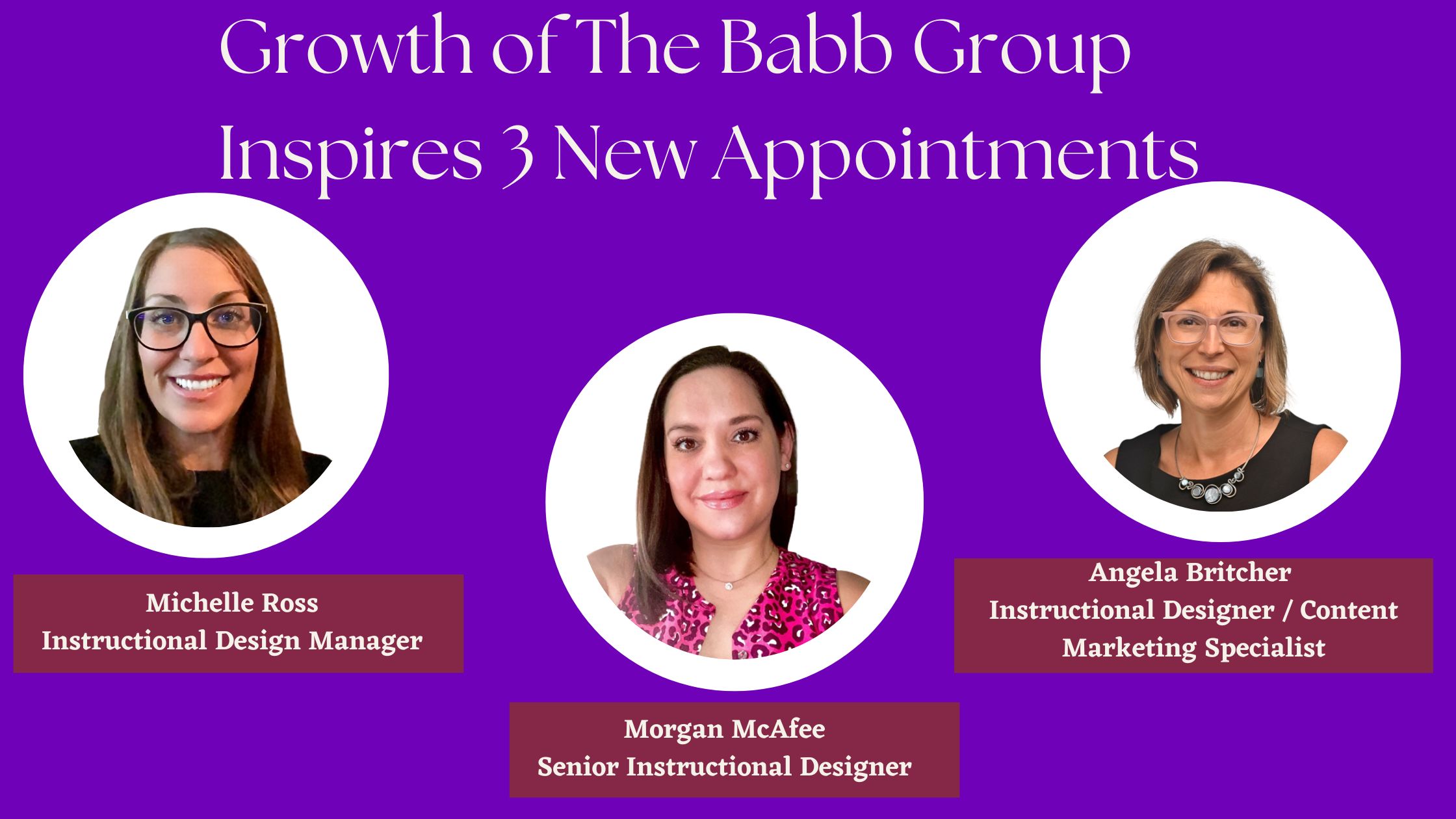 Growth of The Babb Group Inspires Three New Appointments - Blog ...