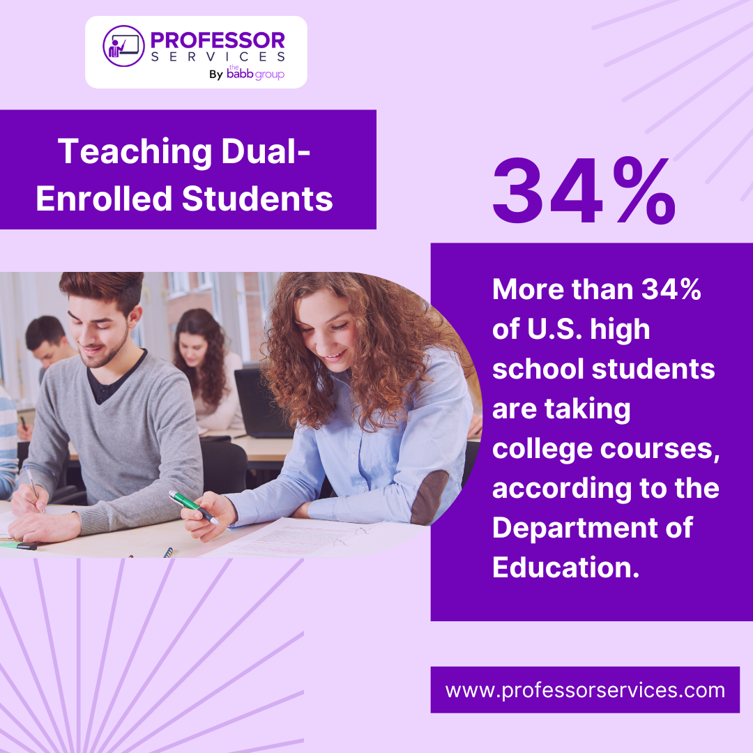 Teaching Dual-Enrolled Classes - Blog - ProfessorServices