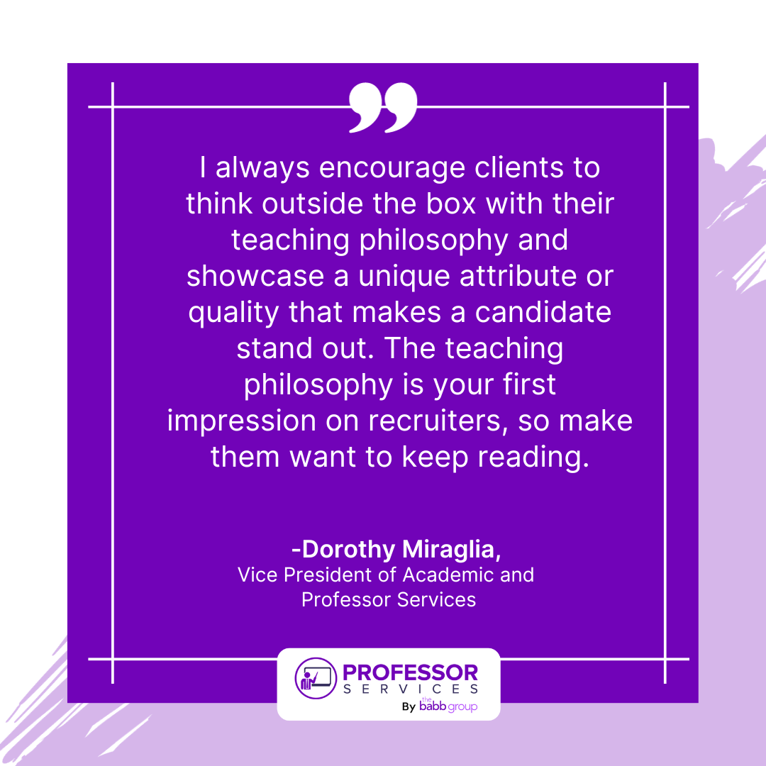 The Teaching Philosophy: What It Is and Why You Need to Update It ...